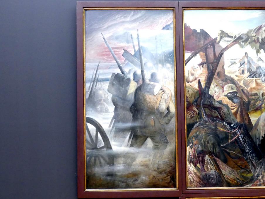 Der Krieg (Triptychon), Otto Dix, 1929–1932